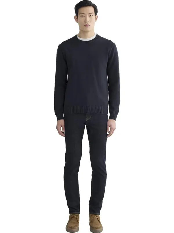 Everlane Slim 4-way Stretch Organic Jean - Uniform | Dark Indigo
